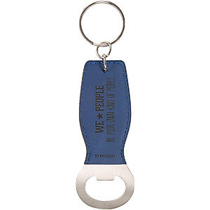Pavilion Gift Company Beach People-Navy Blue Key Chain Bottle Opener Keyring