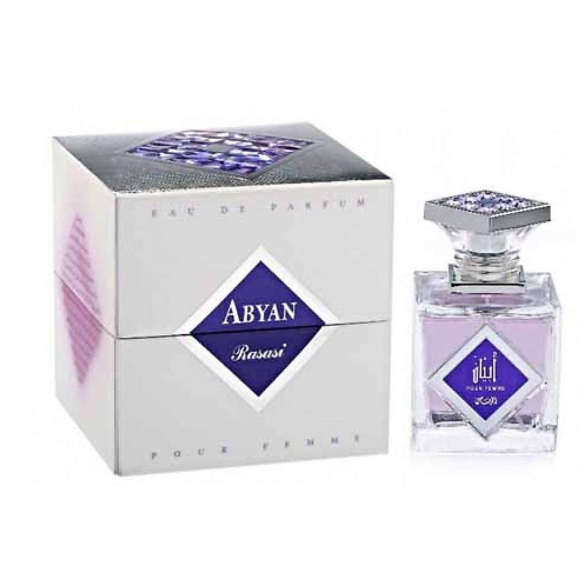 Rasasi Abyan Eau De Parfum Spray for Women, 3.1 Ounce