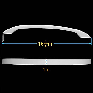 218428101 Refrigerator Replacement Door Handle for Frigidaire, Replaces AP2114539, 241711801, 372, AH427922, EA427922, PS427922