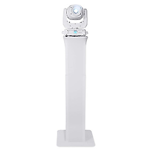 Rockville Totem Moving Head Light Stand+Black+White Scrims+Carry Bags (RTP32W)