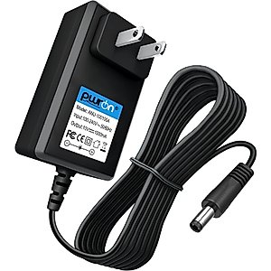 PwrON US Plug AC/DC 10V 1A Power Supply Adapter Wall Charger 5.5x2.1mm Center+