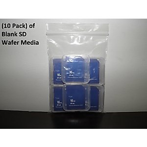 (10 Pack) 16MB SD Wafer media for the ColecoVison/ADAM, Atari 5200, Atari 2600