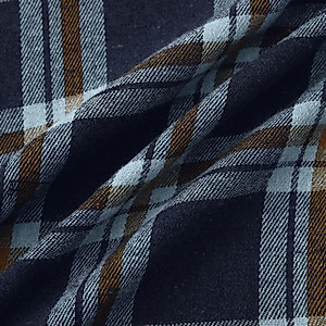 Aymnlox Hoodies for Men Fashion Long Sleeve Plaid Button Shirts Jacket With Hood Casual Stylish Drawstring Sweatshirts Coat men designer hoodies Blue M