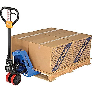 Global Industrial 5500 Lb. Capacity Narrow Aisle Pallet Jack Truck, 18 x 48 Forks