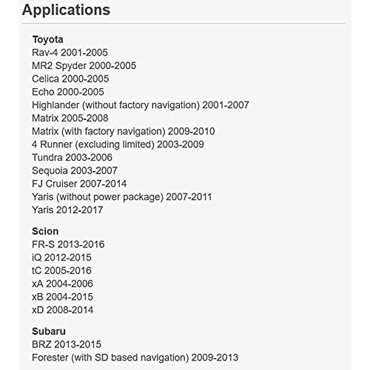 Metra 95-8202 Toyota DDIN Multi Dash Kit,BLACK, Single, BLACK, 14.00in. x 7.00in. x 0.50in.