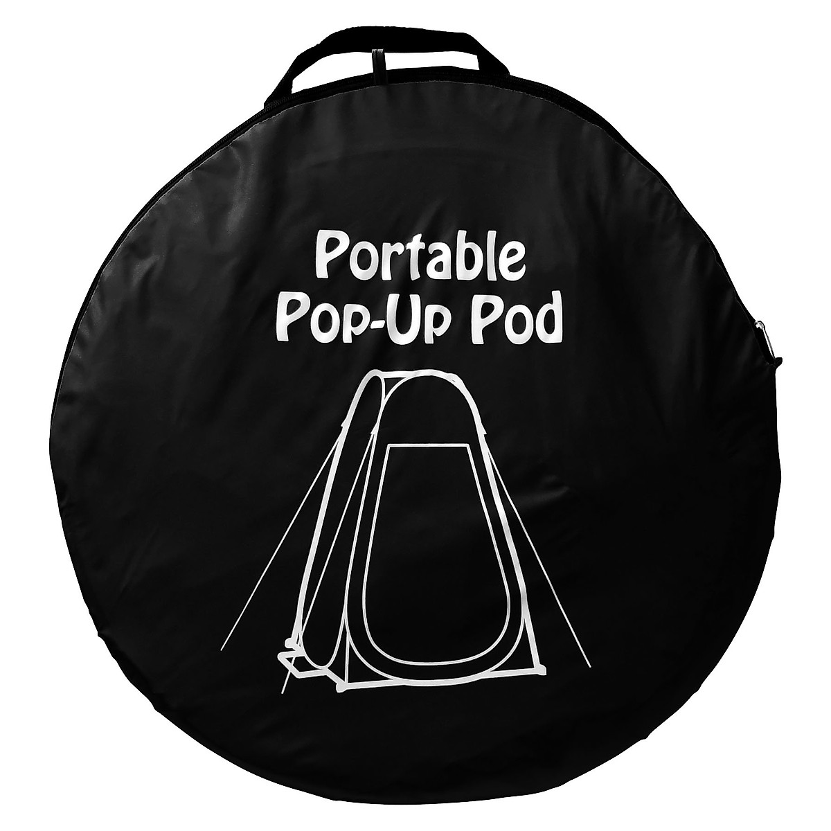 GigaTent Pop Up Pod Changing Room Privacy Tent – Instant Portable Outdoor Shower Tent, Camp Toilet, Rain Shelter for Camping & Beach – Lightweight & Sturdy, Easy Set Up, Foldable - with Carry Bag