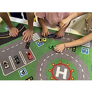 Die-cast Alloy Vehicle Cars, Set of 8 Diecast Toy Vehicles, Great Collectable for All Ages, Alloy Toy Cars