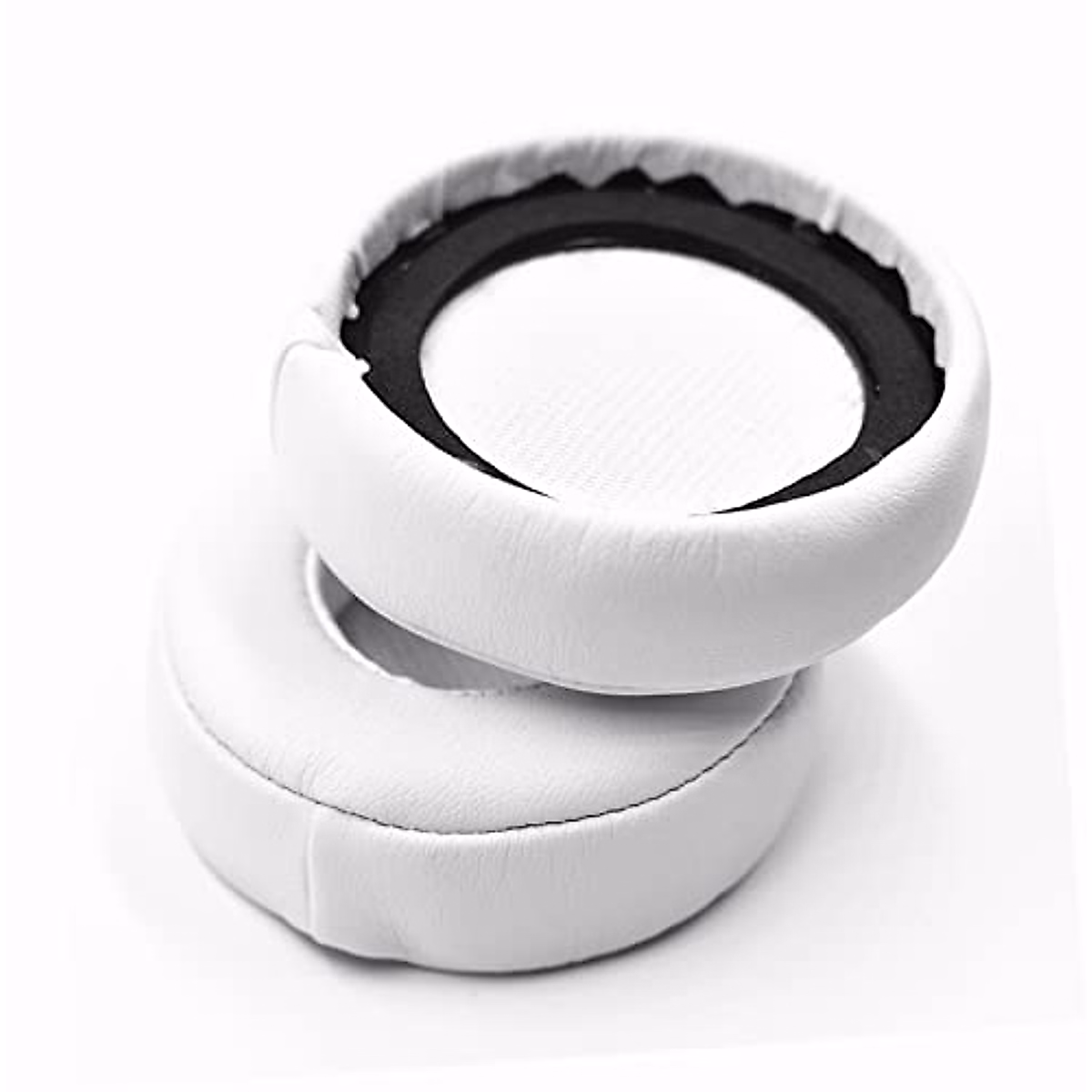 VEKEFF 1 Pair Replacement Ear Pads/Cushions for Beats by Dr Dre. Mixr - White