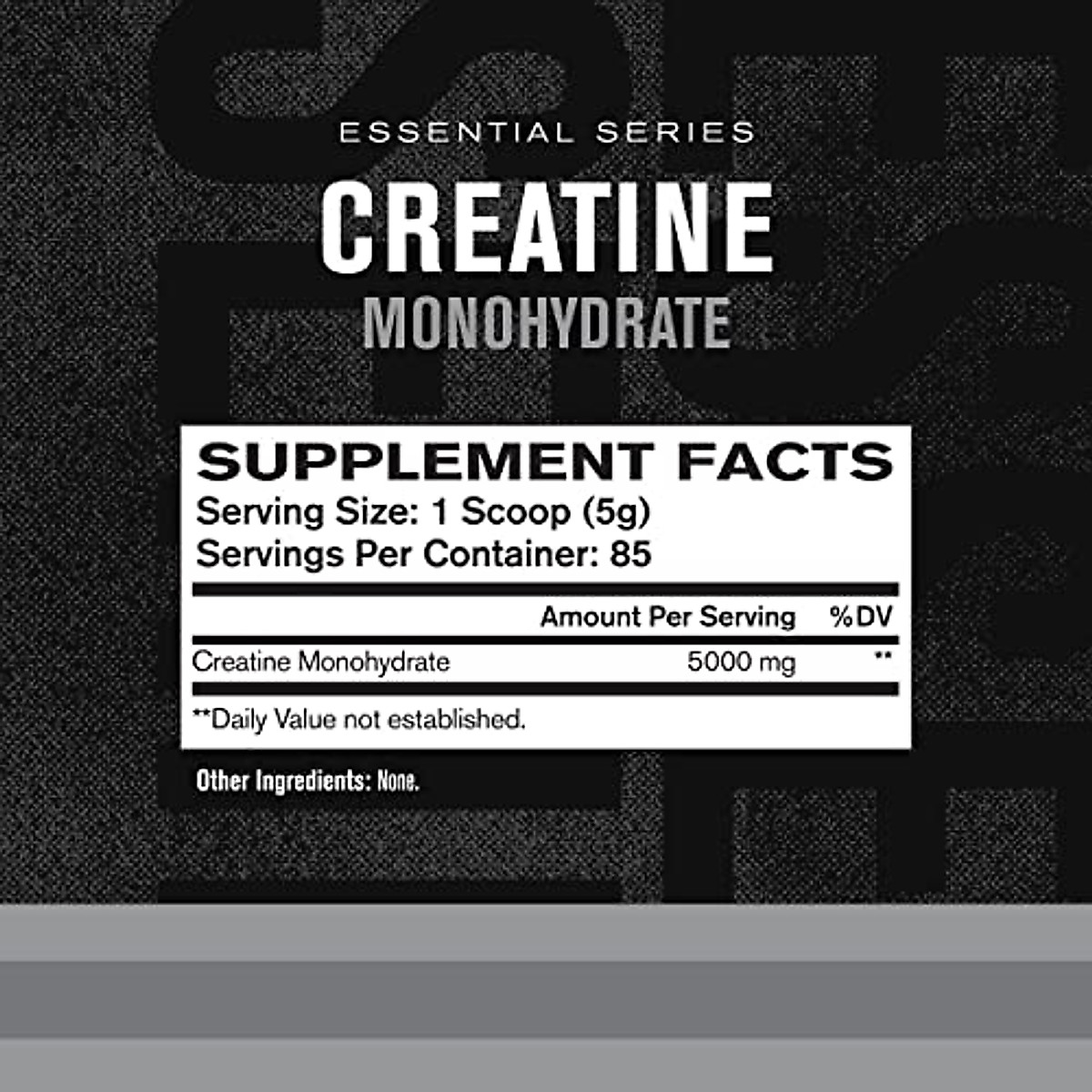 Creatine Monohydrate Powder 5g - Pure Creatine Supplement for Muscle Growth & Recovery, Build Muscle & Increase Strength, Improve Performance - 85 Servings, Unflavored