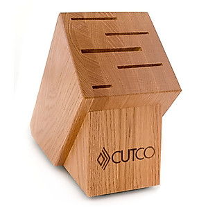 CUTCO Gourmet Set Honey Oak Block (5-Slot)