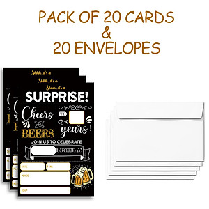 FujLoy Ch*rs And B*rs Birthday Party Invitations, Birthday Invitations, Adult Birthday Invitation.（070）