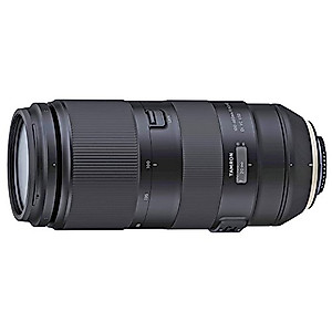 Tamron 100-400mm F/4.5-6.3 VC USD Telephoto Zoom Lens for Canon Digital SLR Cameras (6 Year Limited USA Warranty) Black