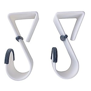 TidyHouse Space Saver Over The Door Hook Hanger Rack Set - Organise Bedroom, Bathroom, Closets - Hang Shirts (Standard)