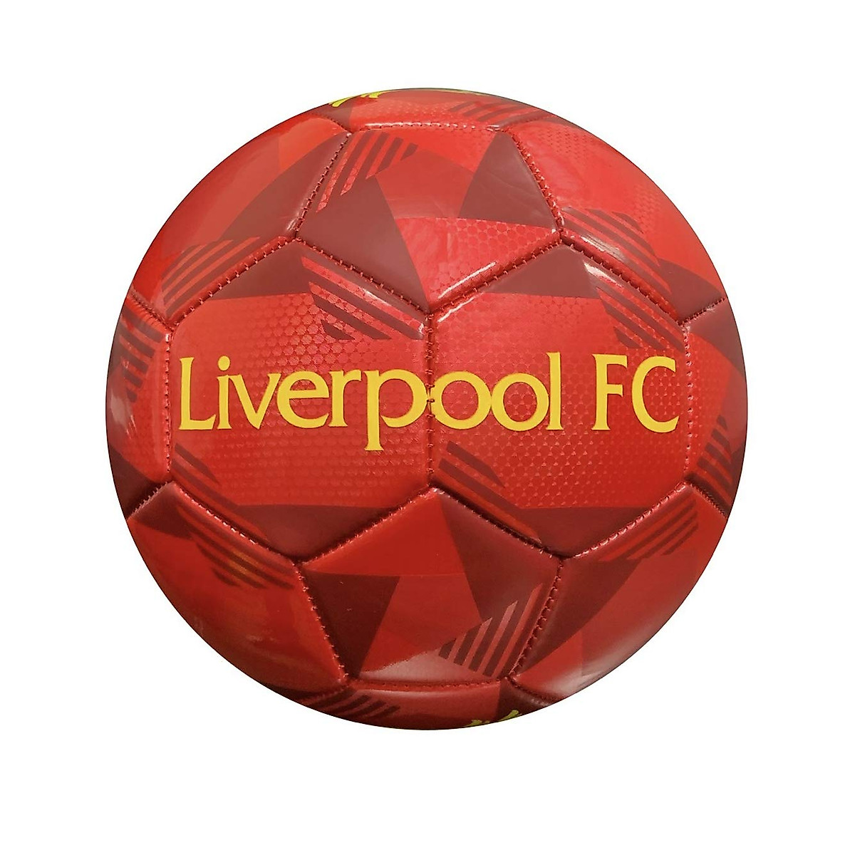 Liverpool FC Soccer Ball Size 5 Futbol Official Licensed Red and Gold 2020 Great for Kids, Players, Trainers, Coaches Gift