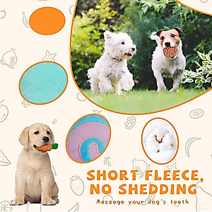 QTwoof Charming Chorus-20 Pack Squeaky Dog Toys Set, Plush Puppy Toys with Irresistibly Cute Characters for Small Dogs, Interactive Dog Squeak Toys for Dog Fun&Teeth Cleaning