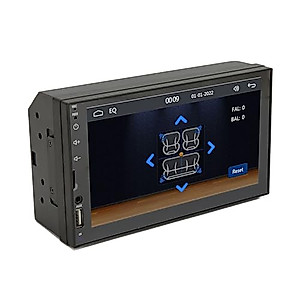 Car MP5 Player, 7in HD Touch Screen Car Radio Receiver Double Din for Android