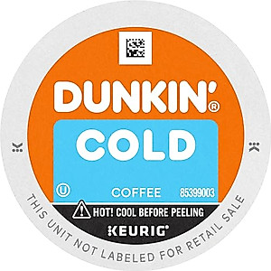 Dunkin' Cold Coffee, 60 Keurig K-Cup Pods