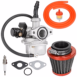 YOXUFA PZ19 Carburetor 19mm Carb Air Filter Kit for 50cc 70cc 90cc 110cc 125cc ATV Pit Dirt Bike Coolster Apollo Baja Kazuma falcon TaoTao DB10 DB24 GK110 Chinese Quad 4 Wheeler Performance Parts
