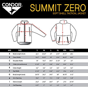 Condor Summit Zero Men's Lightweight Soft Shell Jacket, Navy Blue L 609-006-L