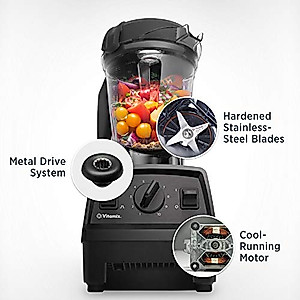 Vitamix E320 Explorian Blender Black, 64 oz