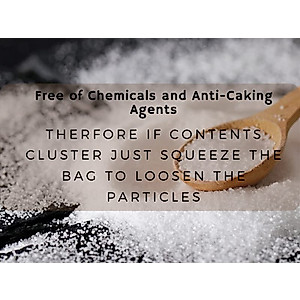 Aromasong Low Sodium Sea Salt 100% Natural Fine Grain Dead Sea Potassium Chloride with Dead Sea Salt, 39 oz (1106 g)