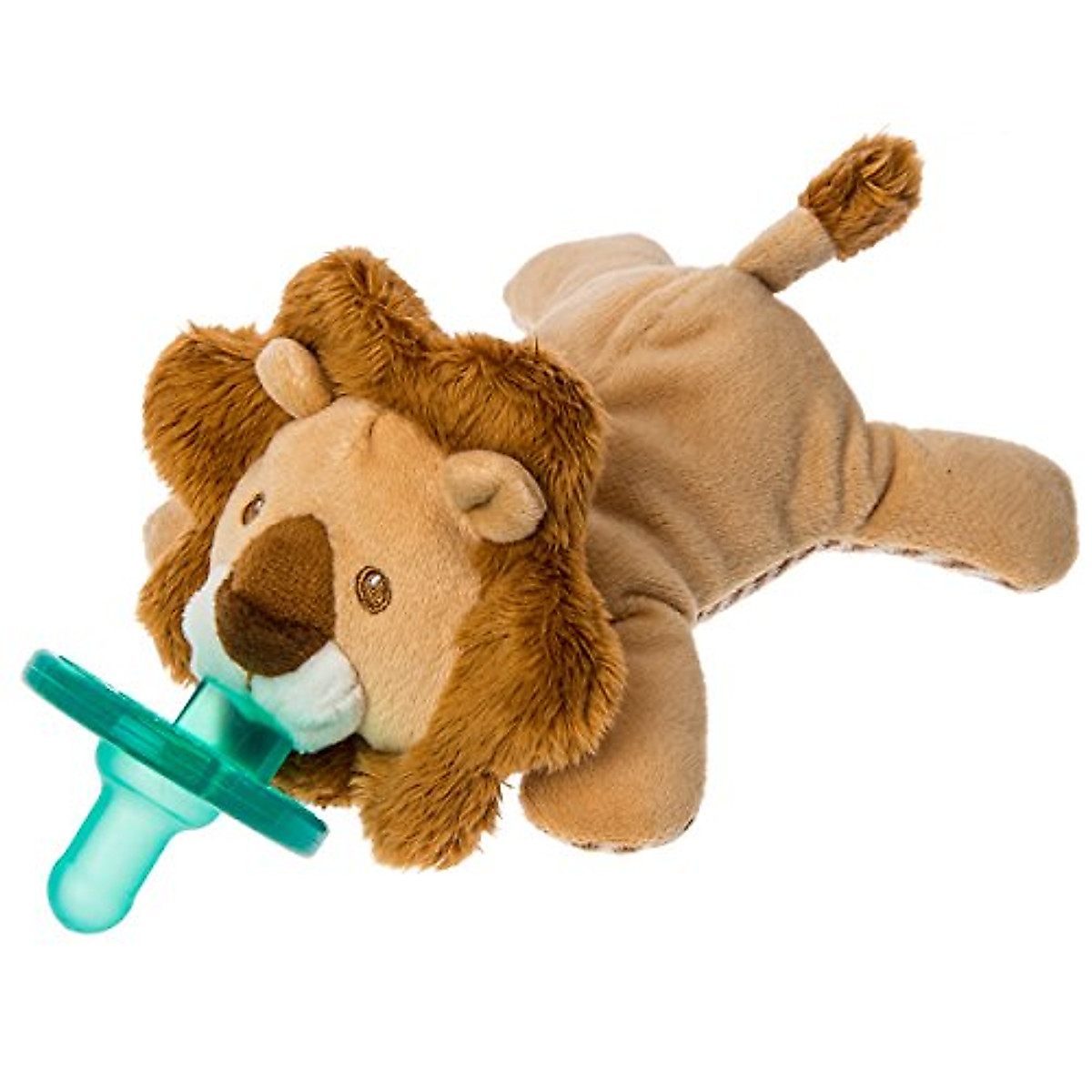 Mary Meyer WubbaNub Soft Toy and Infant Pacifier, Afrique Lion (42554), 1 Count (Pack of 1)