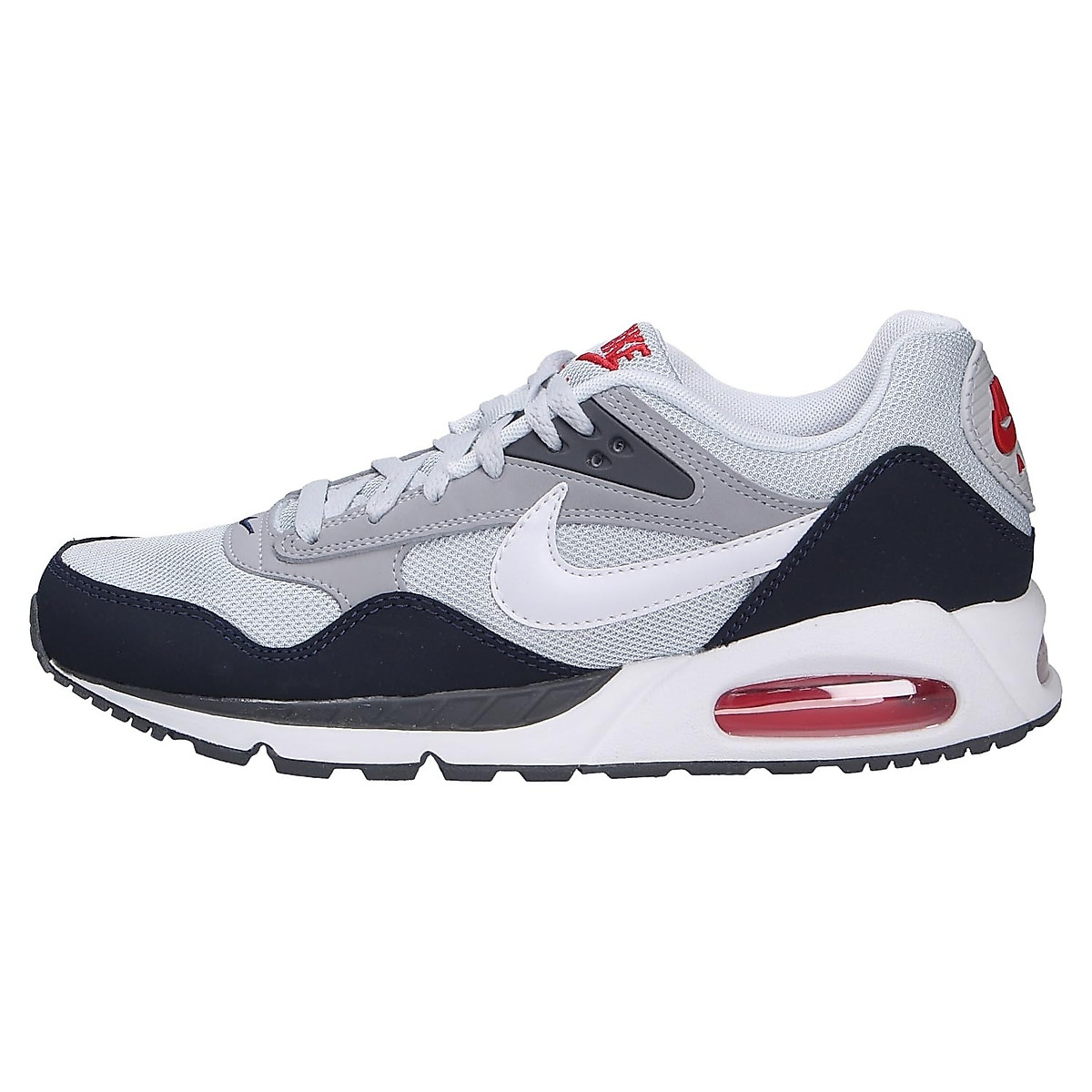 Nike Mens AIR MAX Correlate Low-Top Sneakers, Pure Platinum/White-Obsidian, 11.5 M US