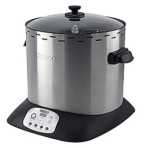 NESCO ITR-01 Digital Infrared Upright Turkey Roaster, Oil Free, 1420 Watts, Silver