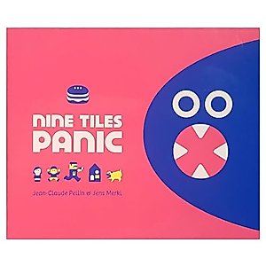 Oink Games Nine Tiles Panic - Fast-Paced Japanese Puzzle Game | Perfect for Stocking Stuffers & Secret Santa Gifts | Ages 7+ | Arrange Tiles to Win