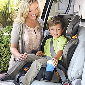 Chicco KidFit Zip 2-in-1 Belt-Positioning Booster Car Seat, Eclipse