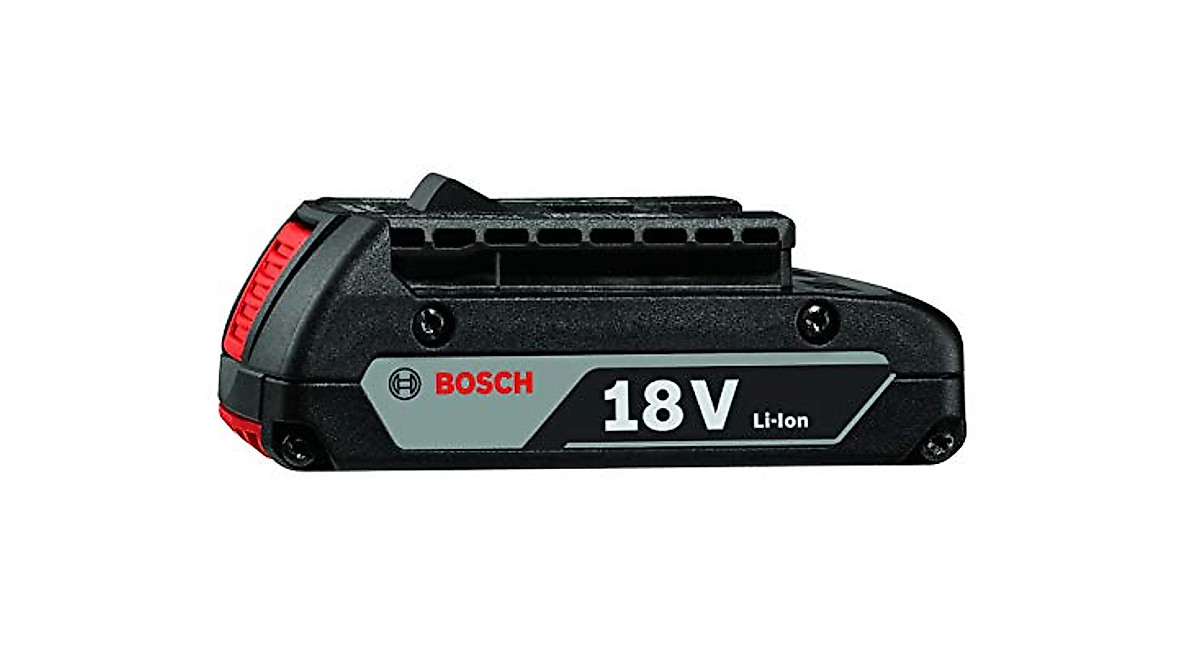 BOSCH 18V Lithium-Ion Slim Pack Battery - 2 Pack