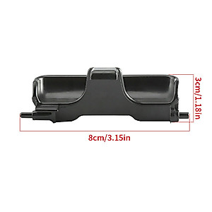 Kallia Kerman Upgrade Center Console Armrest Lid Latch Lock Knob with Spring fit for 2013-2018 Acura RDX - Part #83417TX4A01(Same Spring as Original)