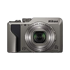 Nikon Coolpix A1000 20.1 MP Point & Shoot Digital Camera, Silver