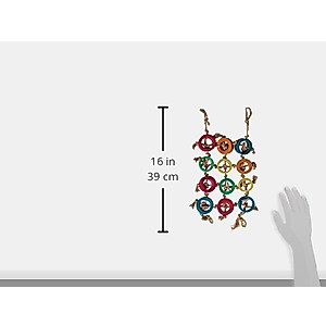 Living World Nature's Treasure Bamboo Ring Mural Medium Hookbills