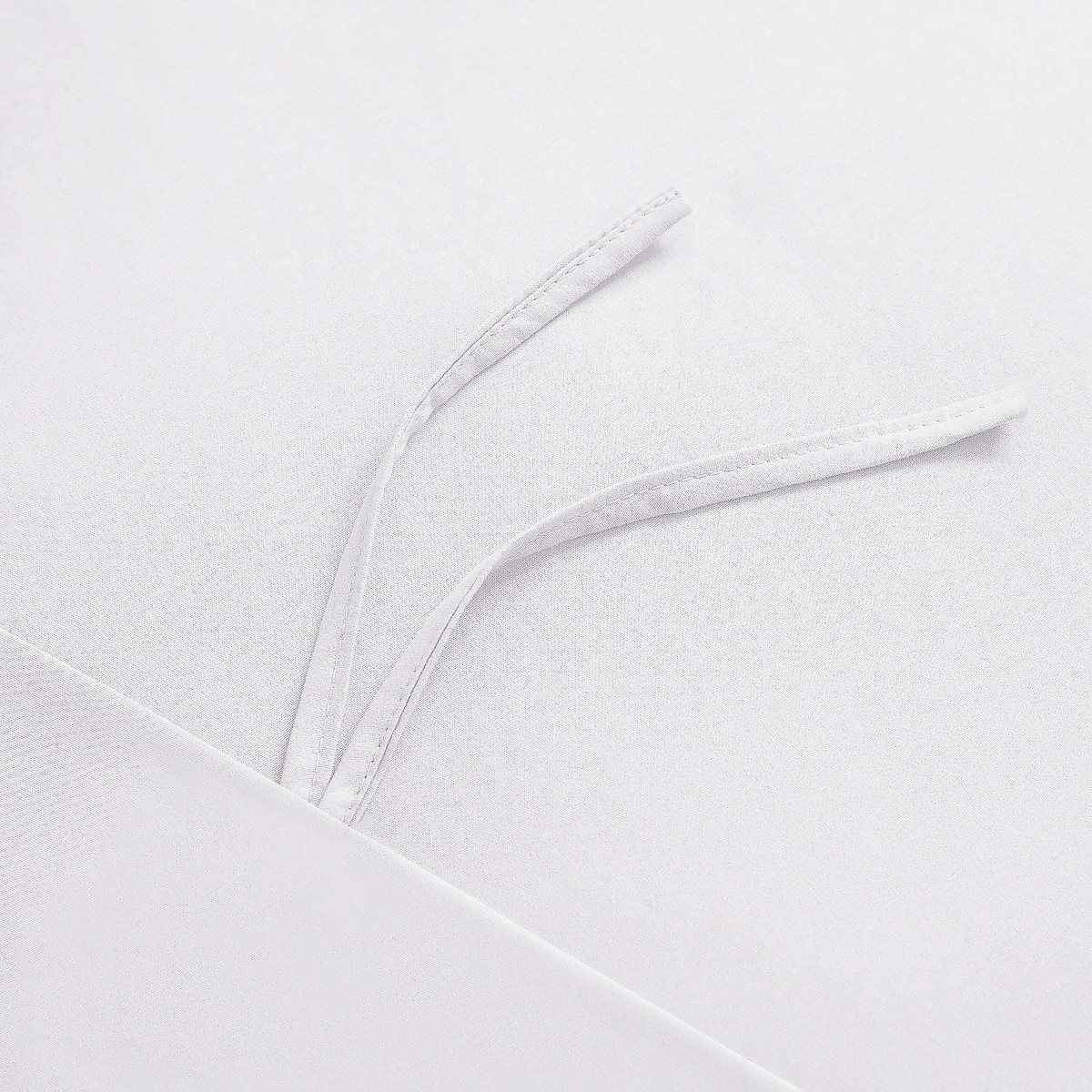 Mellanni Bed Sheet Set + Duvet Cover Set Bundle&Save - Hotel Luxury Bedding - Bundle Includes: 4pcs Bed Sheet Set and 5pcs Duvet Cover Set (King, White)