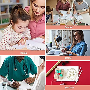 GOOTRADES 8 Pack Cute Pig Writing Gel Ink Pen for Office School Student,0.38 mm Tip