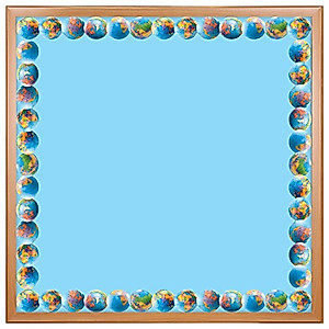 Hygloss Globe Design Border Strips