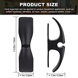 Cord Organizer for Appliances, 11 Pack Cord Wrapper for Appliances, Kitchen Appliance Cord Organizer Holder for Storage Home Appliances Cord Hider (11 Pack)