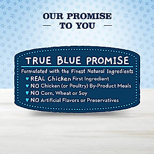 Blue Buffalo Baby BLUE Healthy Growth Formula Natural Puppy Wet Dog Food, Chicken and Vegetable Recipe 12.5-oz Cans (Pack of 12)