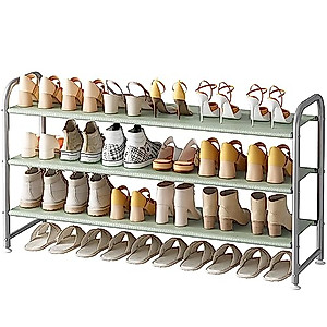 INGIORDAR Shoe Rack 3 Tier Storage Organizer for Closet Entryway