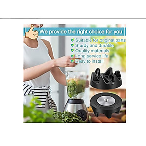 3 Packs SIGRIPEA Blender Coupler for KitchenAid 9704230 Blender Coupling Replacment Parts with 1 Wrench Compatible with KitchenAid WP9704230VP WP9704230