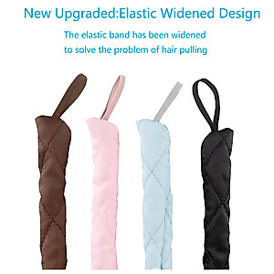 Heatless Hair Curler,Heatless Curling Rod Heatless Curls Headband For Long Hair Design No Heat Curling Rod Headband Hair Curlers to Sleep in(Blue)