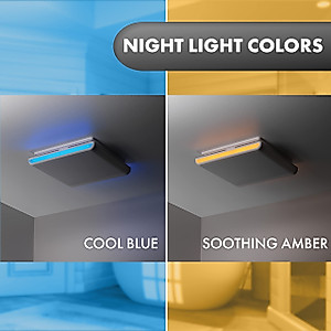 Homewerks 7146-80-MS Bathroom Fan Integrated Dimmable LED Light Humidity Sensor Exhaust Ventilation 1.5 Sones 80 CFM, Smart Motion White