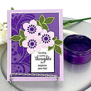 Gina K. Designs for Therm O Web Glitz Glitter Gel, Wild Lilac, 2.3 Ounces