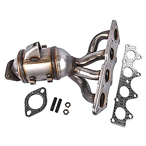 674-891 Catalytic Converter Compatible with 2011-2017 Hyundai Accent Veloster, 2012-2016 Kia Rio Soul 1.6L 51429 285102BEF1 28510-2BEF1