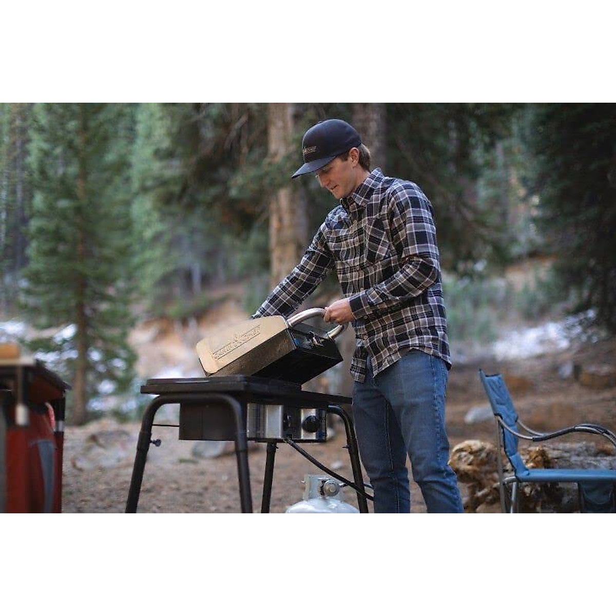 Camp Chef - 14" x 16" Deluxe Stainless Steel BBQ Grill Box Accessory