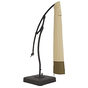 Classic Accessories Veranda Water-Resistant 13 Foot Offset Patio Umbrella Canopy Cover, Patio Furniture Covers