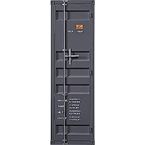 ACME Cargo Wardrobe (Single Door) - - Gunmetal
