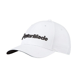TaylorMade Golf 2018 MEN'S PERFORMANCE SEEKER HAT, WHITE, ONE SIZE
