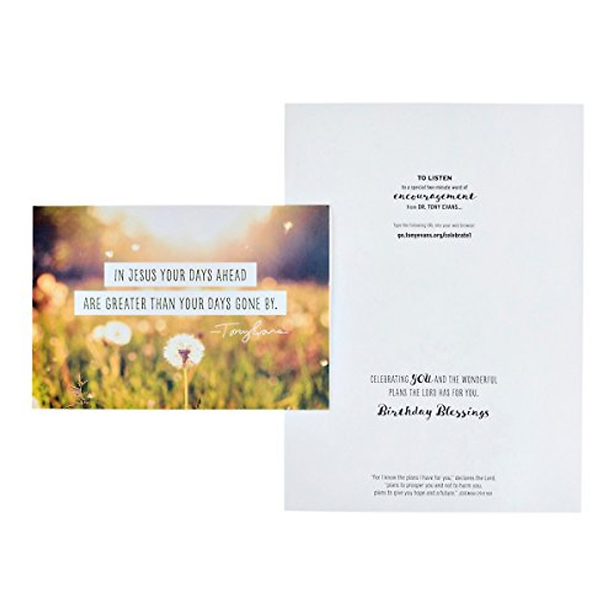 DaySpring Birthday - Inspirational Boxed Cards - Tony Evans - 18562